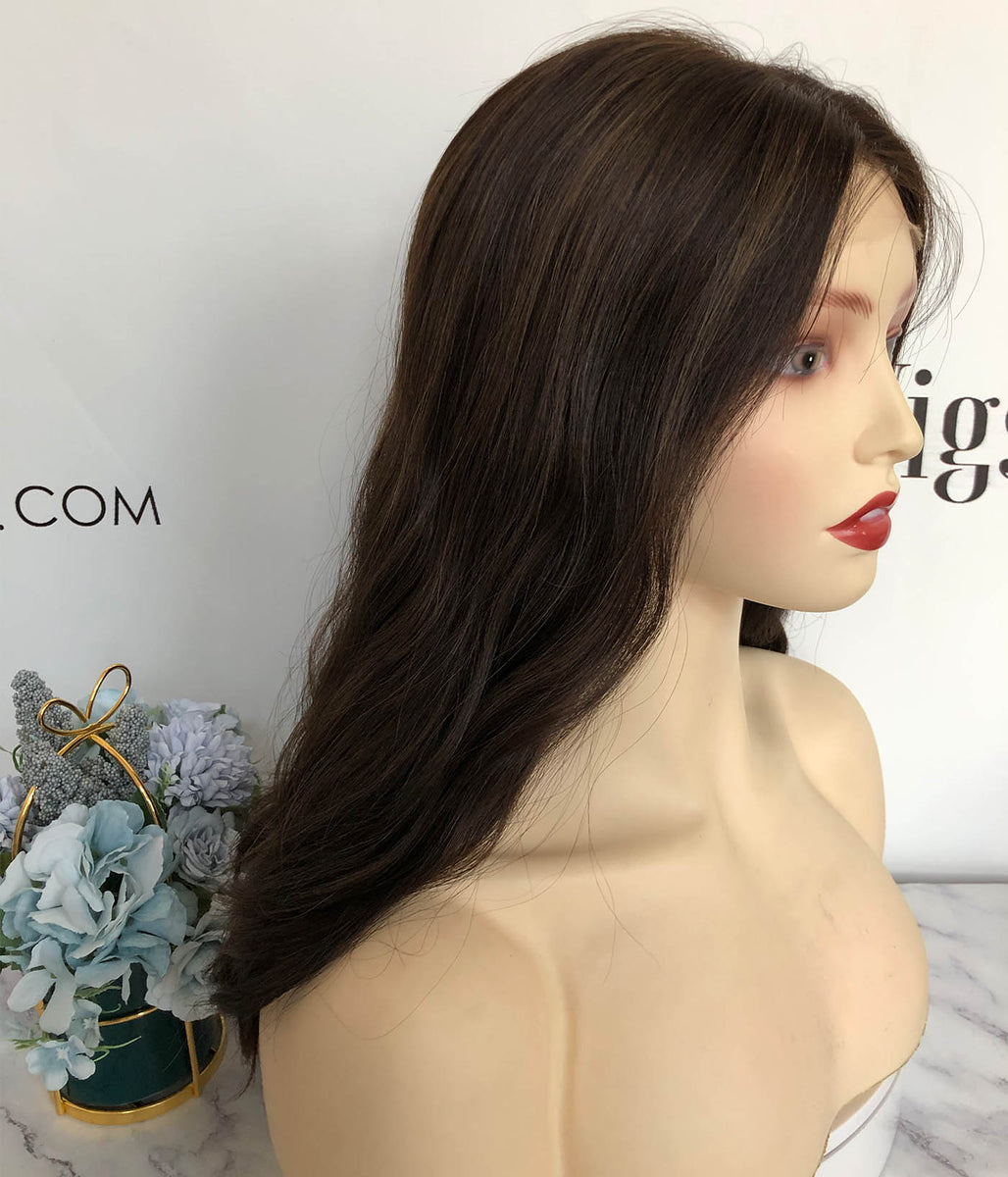 BeeWigs - Invisible HD Lace Wig Lace Top Curly Sheitel Jewish Wig