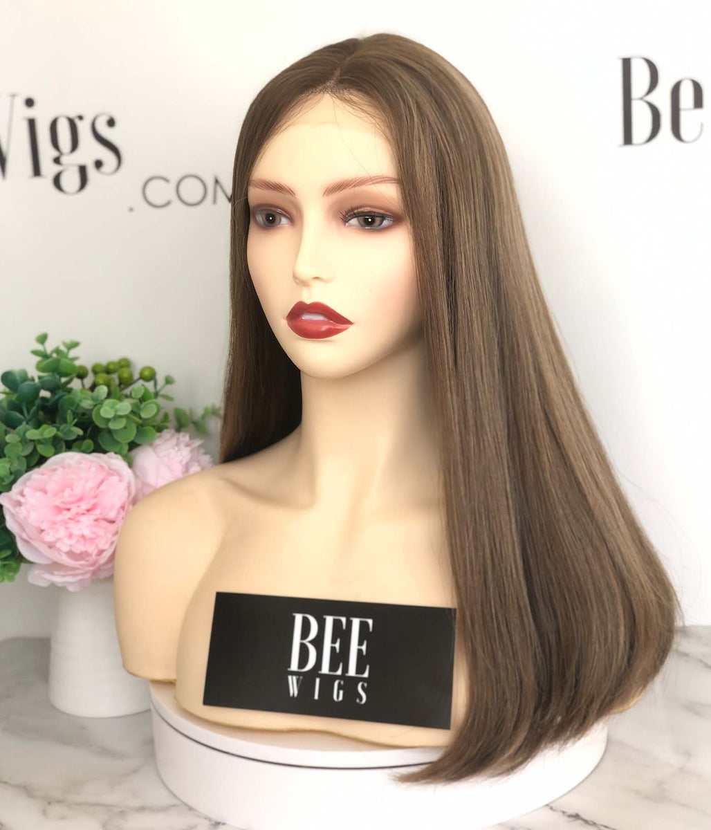 BeeWigs - Blonde Color Kosher Human Hair Wigs Sheitel Wigs