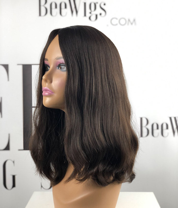 BeeWigs - Wavy Hair Skin Top Wig